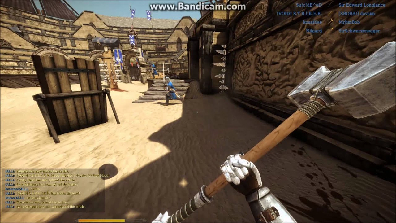 Chivalry Medieval Warfare arena hammer - YouTube
