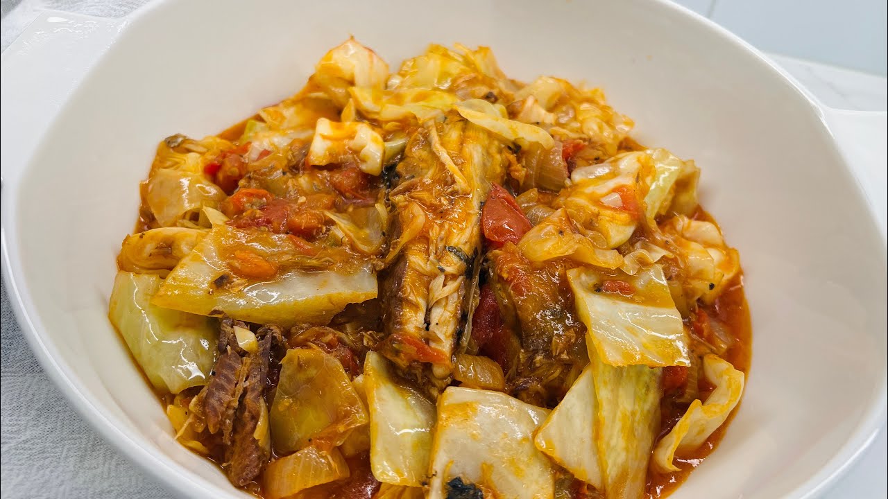 Cook with a very simple stew for dinner. Served with plain rice. - YouTube