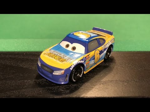 Mattel Disney Cars 3 2018 Markus Krankzler #6 Transberry Juice Stock Car Die-cast Review