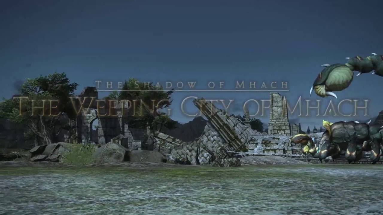 FFXIV The Weeping City of Mhach Scholar's PoV - YouTube