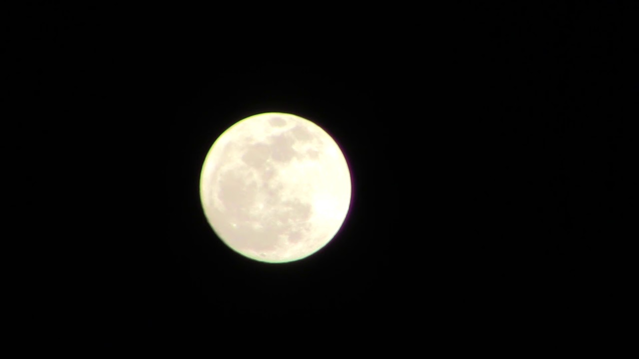 The Moon over Houston, December 21, 2018 - YouTube