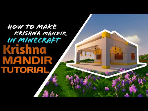 How To Make Krishna Mandir Tutorial Video | I Built Krishna Temple In ...