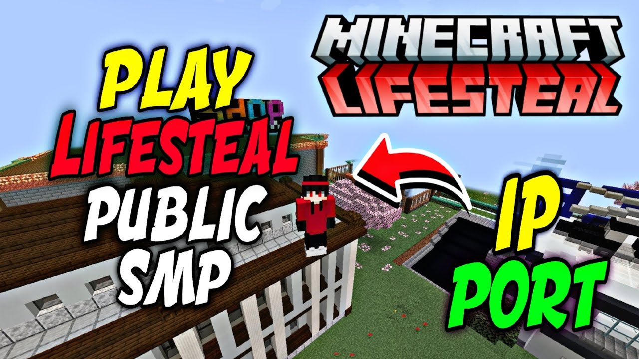 best lifesteal Public smp for 24/7 online minecraft server ip port 1.21 ...