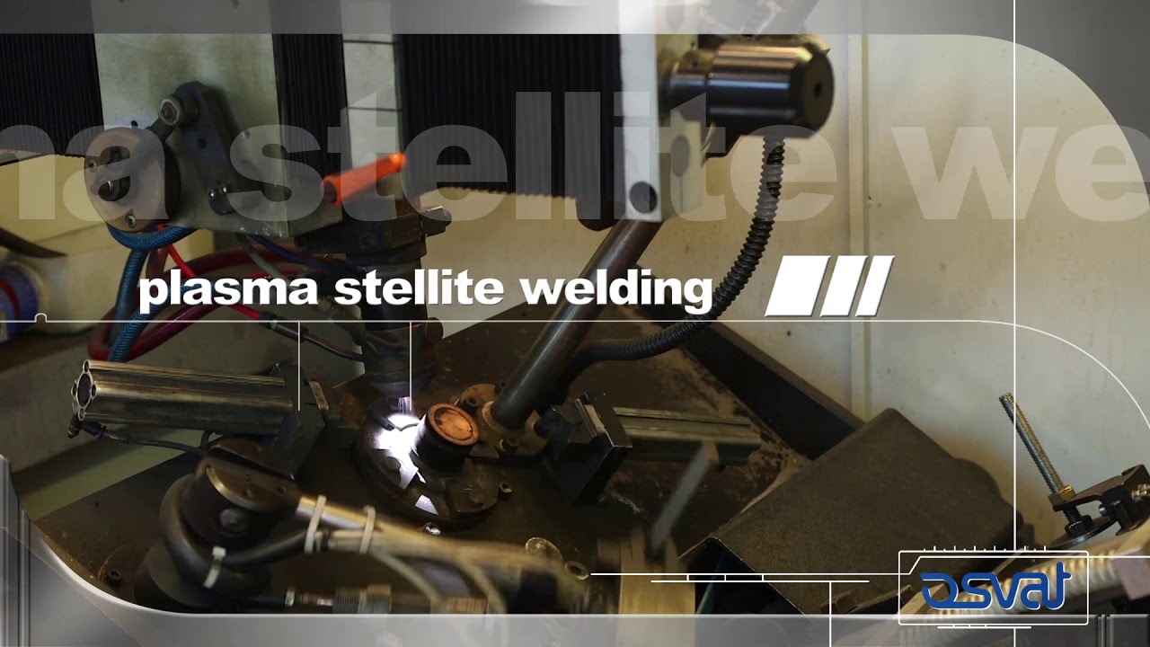Stellite Plasma Welding Machines - YouTube