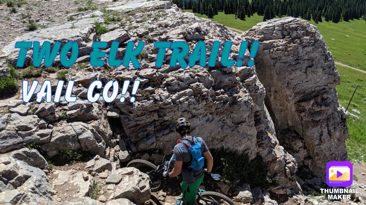 MTB VAIL COLORADO: TWO ELK TRAIL!! - YouTube