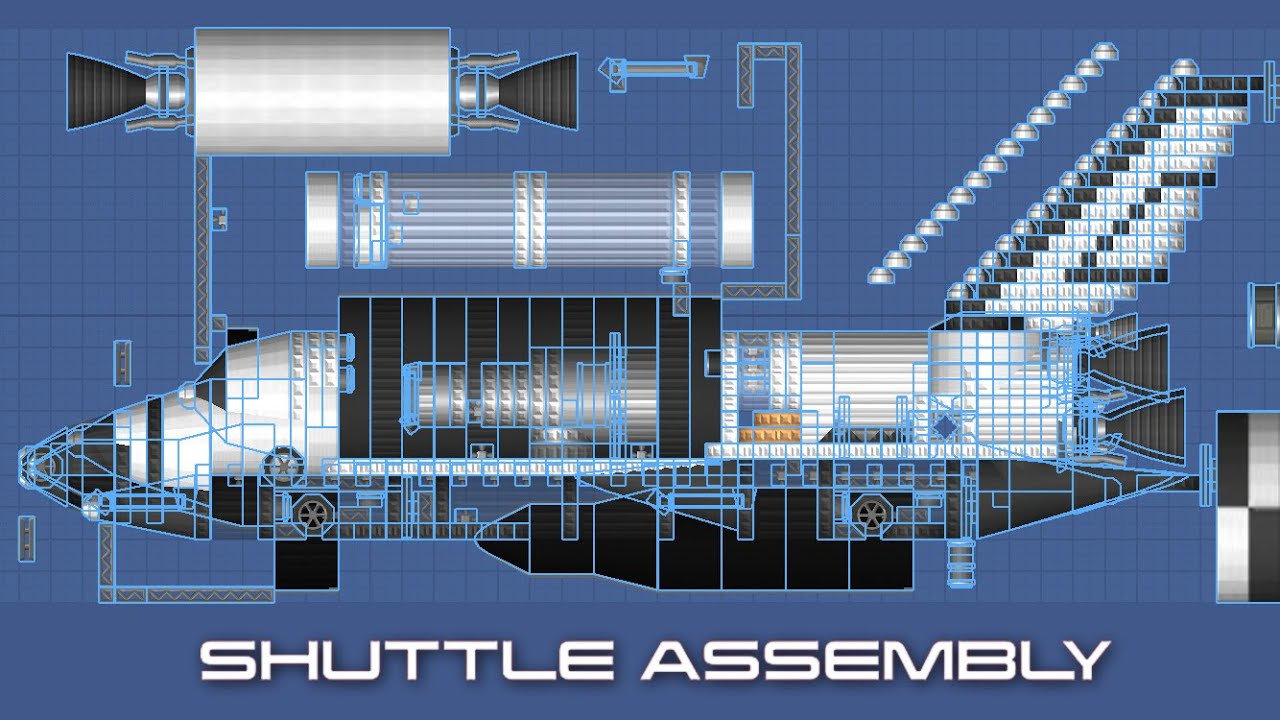 SFS Space Shuttle Assembly (Short Version) - YouTube
