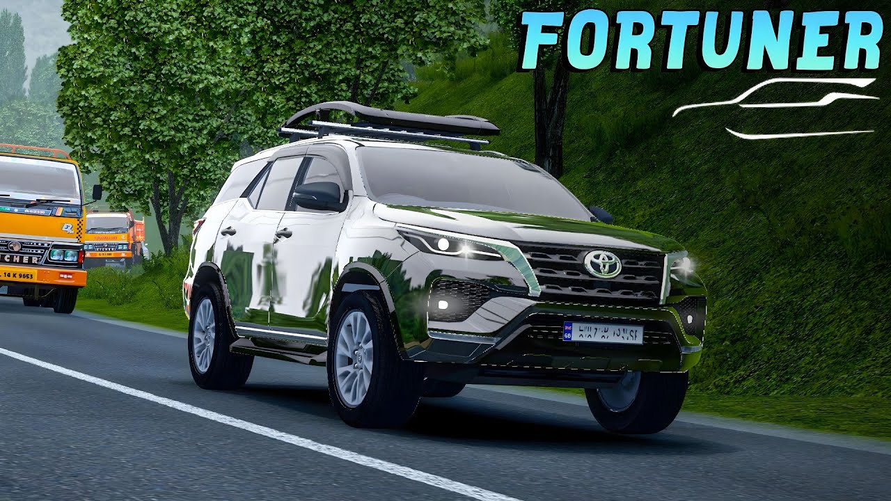 Driving Toyota Fortuner : Euro Truck Simulator 2 : ETS 2 - YouTube