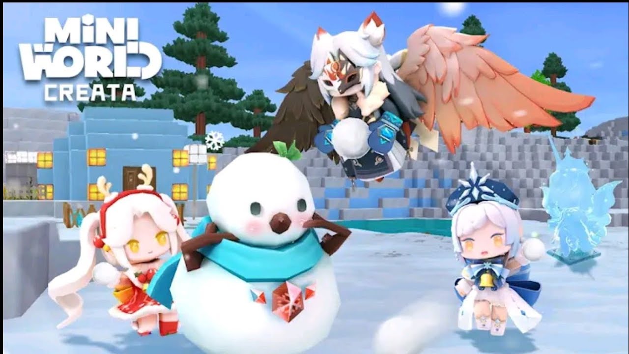 Mini World Creata ดินแดนน้ำแข็ง Ep.2 ค้นหาดินแดนหิมะ #mini #เกมมือถือ ...