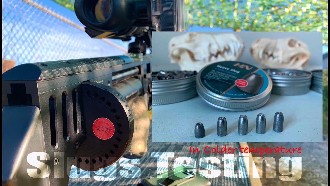 Slugs Testings 21, 23 & 25 gr with my FX Impact MK2 - YouTube