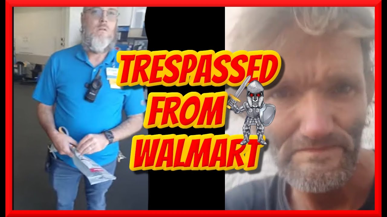Clueless Frauditor Trespassed from a Fort Worth Walmart - YouTube