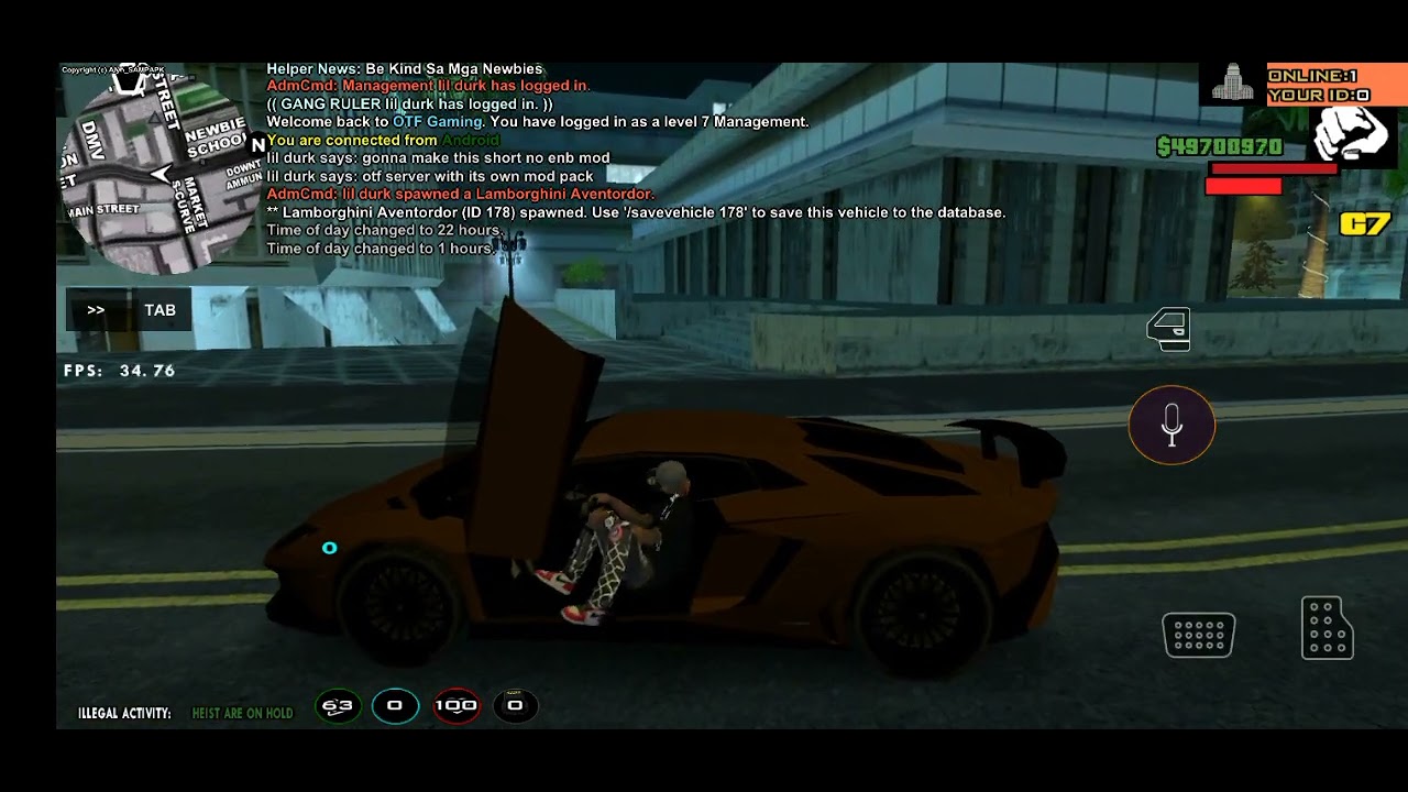 gta samp otf server with its own mod pack 🔥🔥 - YouTube