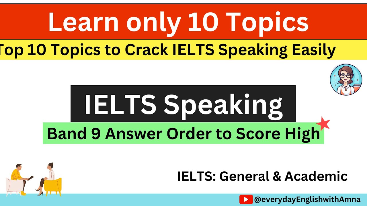 IELTS Speaking | Learn Band 9 Answer Order to Score High💥 | IELTS ...