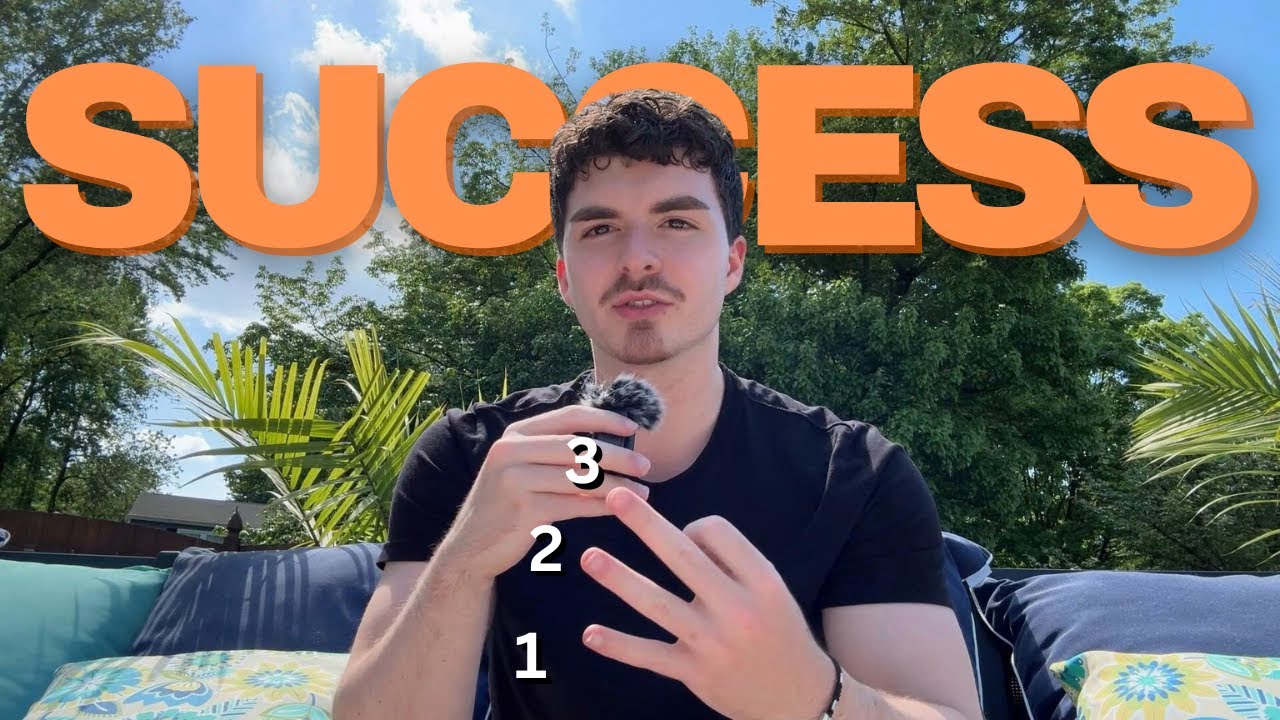 the 3 simple steps that helped me achieve success - YouTube