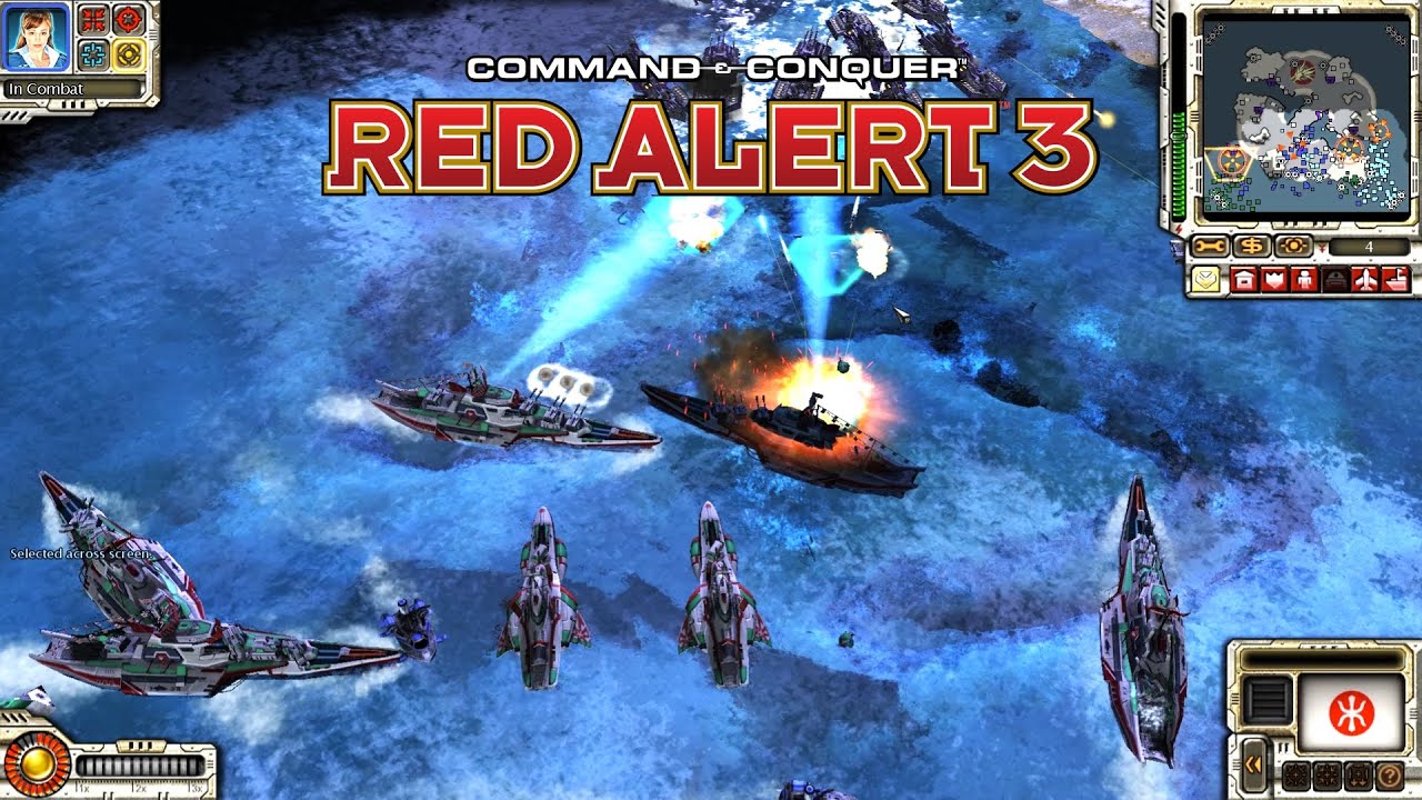 Red Alert 3 Corona MOD Rising Sun in PVE Gameplay Map | Pushing with ...