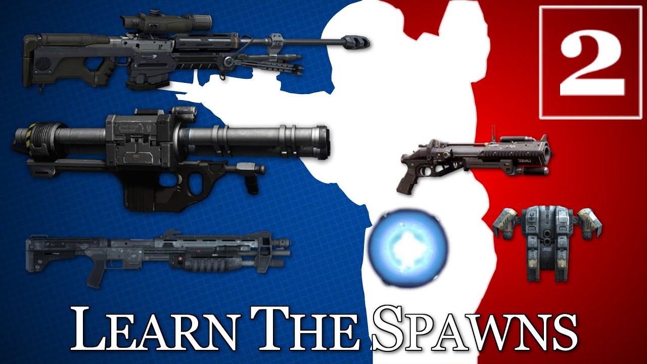 Halo Reach - Power Weapon Spawns (MLG Pit, MLG Nexus, & MLG Sanctuary ...
