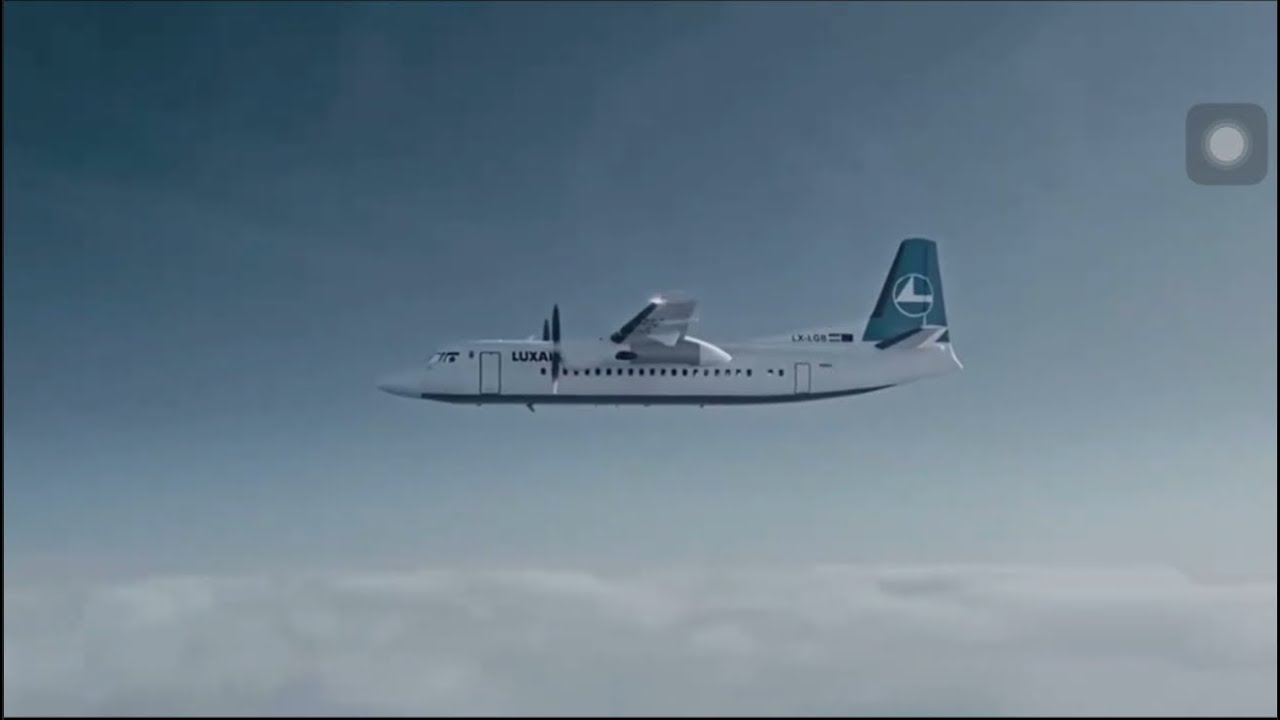 Luxair Flight 9642 - Crash Animation - YouTube