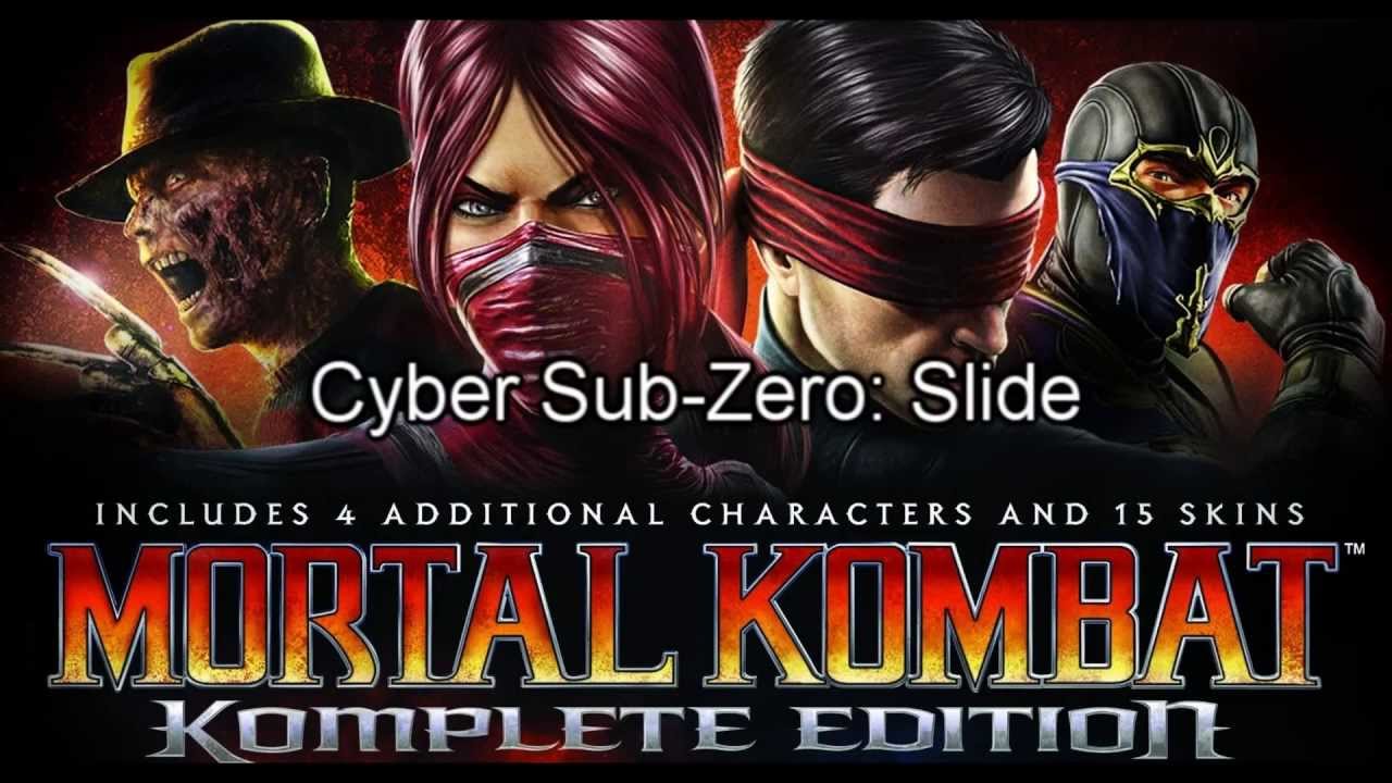 Mortal Kombat. Cyber Sub-Zero: Slide - YouTube