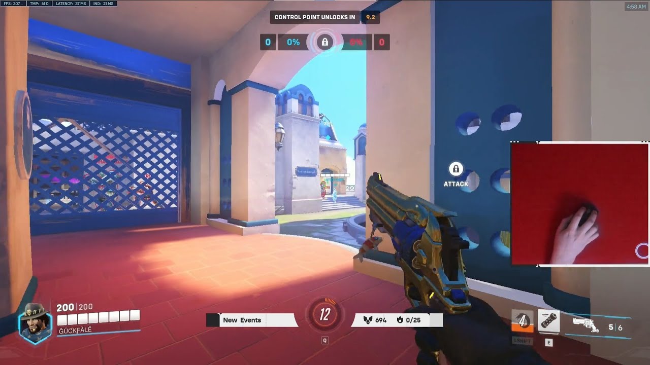 Gale Sojourn Cassidy Top 500 Gameplay Overwatch 2 Season 4 Youtube