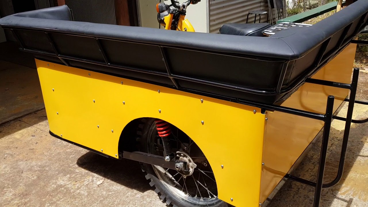 Honda CT110 Side Car - YouTube