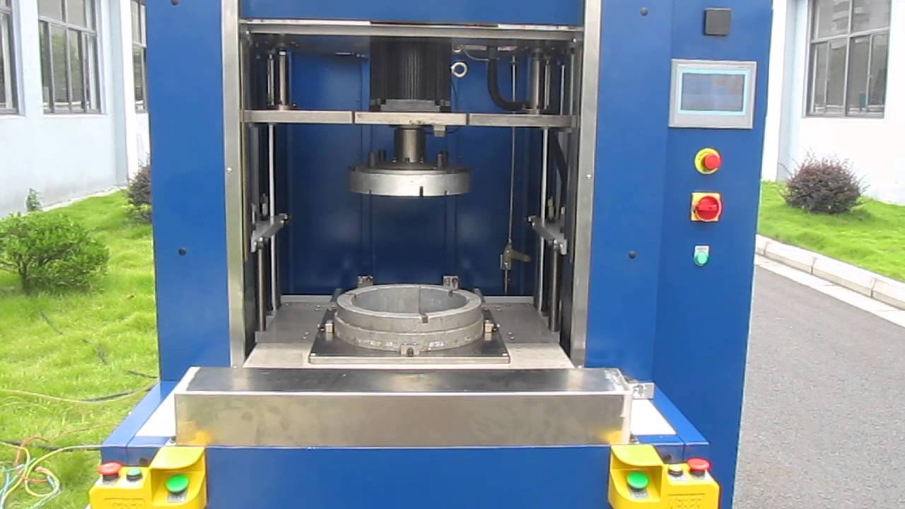 Haier Whirlpool Washing Machine Balance Ring Welding Machine - YouTube