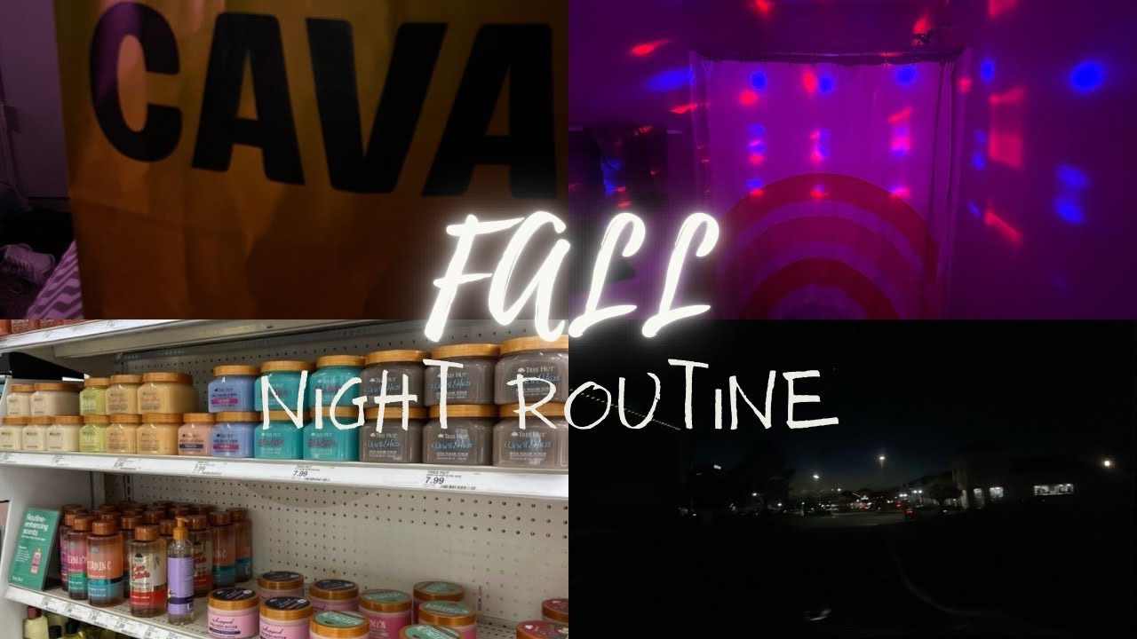 Fall Night Routine Youtube