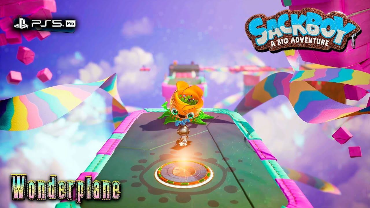 Sackboy: A Big Adventure - The Wonderplane (PlayStation 5 Pro) - YouTube