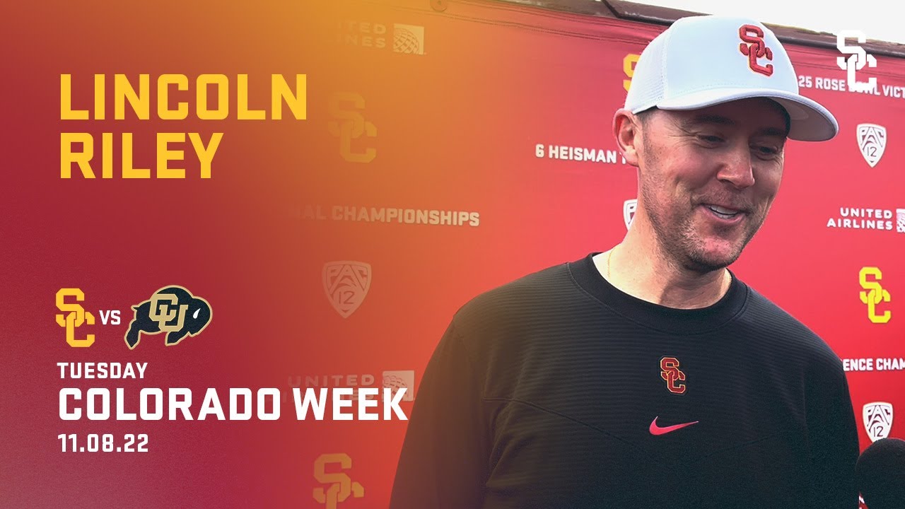 Lincoln Riley on USC’s “hunger” to improve, 6-day prep for Colorado ...