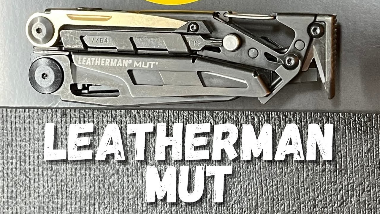 Unboxing The Leatherman MUT! My First Leatherman Multi Tool And A Firearms Best Friend! - YouTube