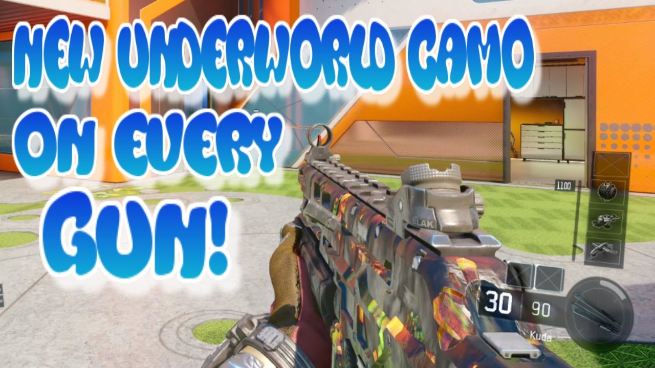 Underworld Camo (New Camo) On Every Gun! (Most DLC Guns) - Call of Duty ...