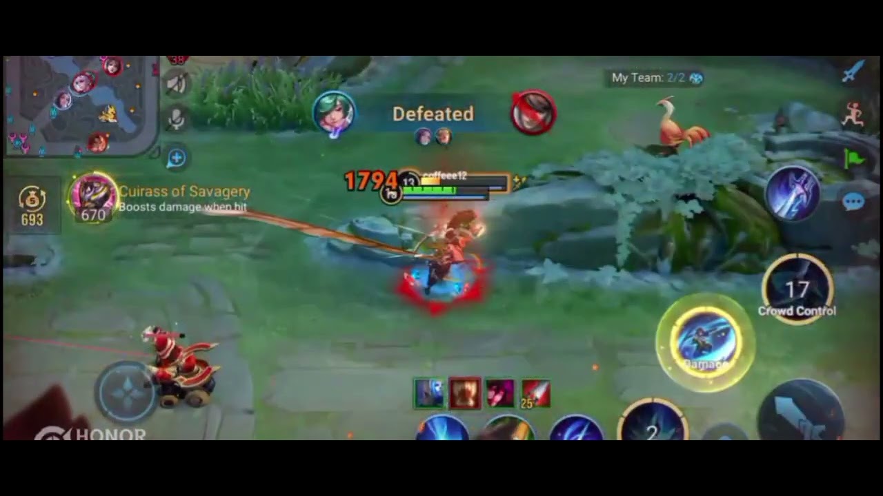 Highlights LAM high damage and tutorial Honor of King - YouTube