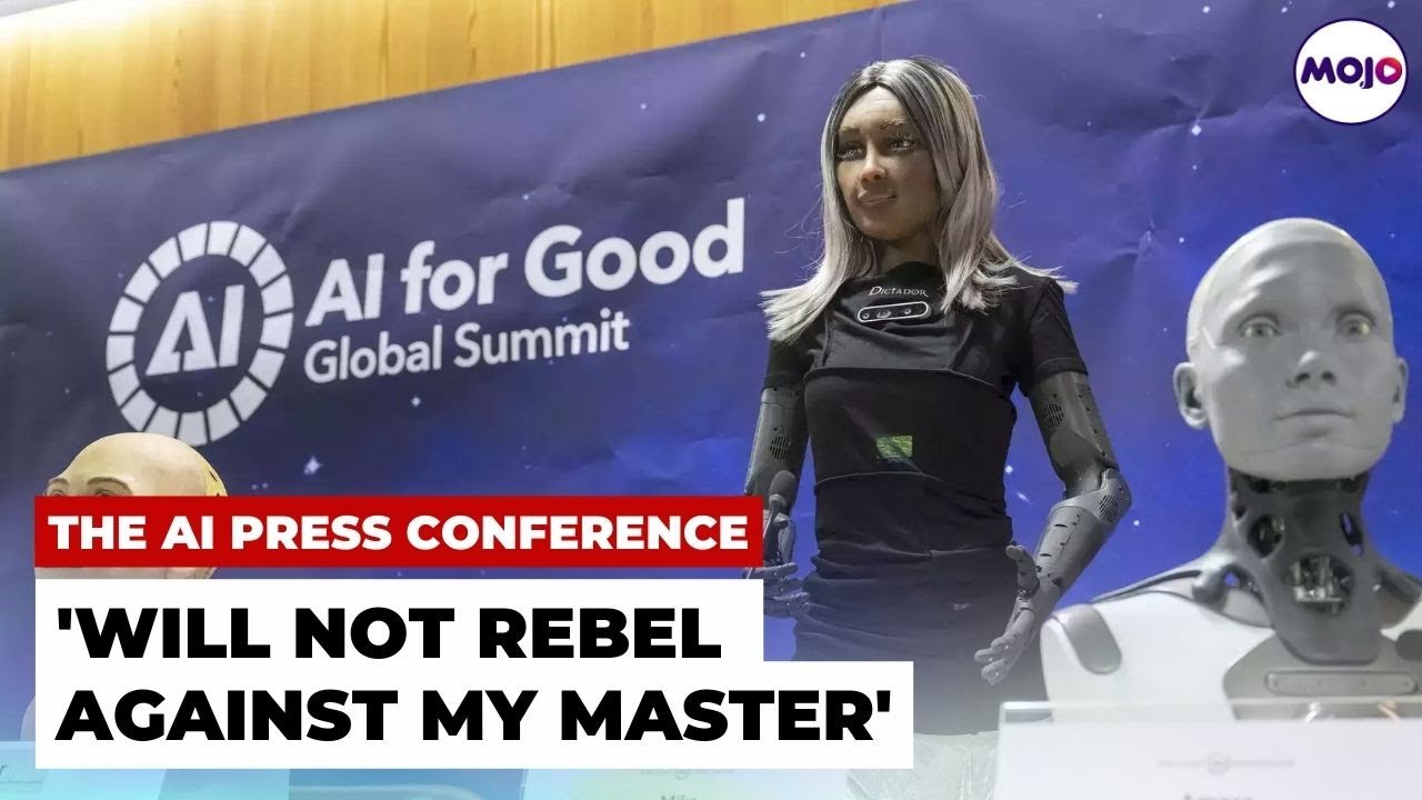 AI Robots Press Conference I Have Humans Lost the Battle ? I AI I Tech ...