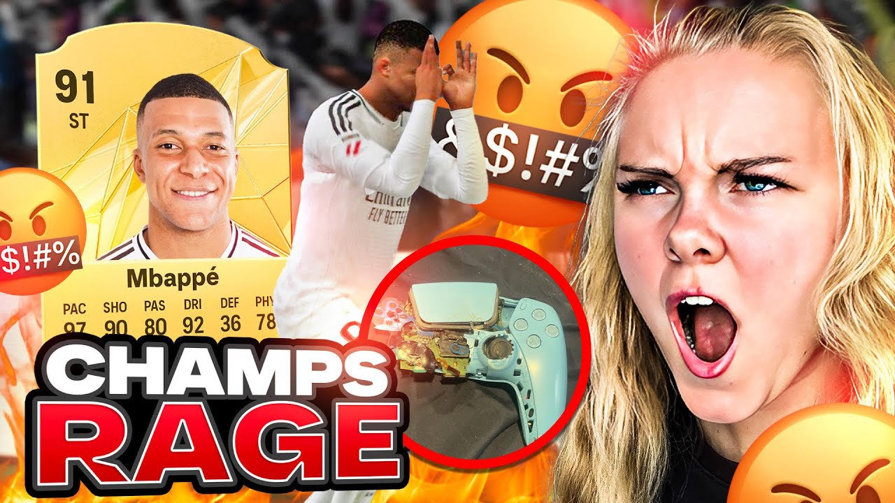 My First FUT Champs, CRAZY rage! (broken controller) - YouTube