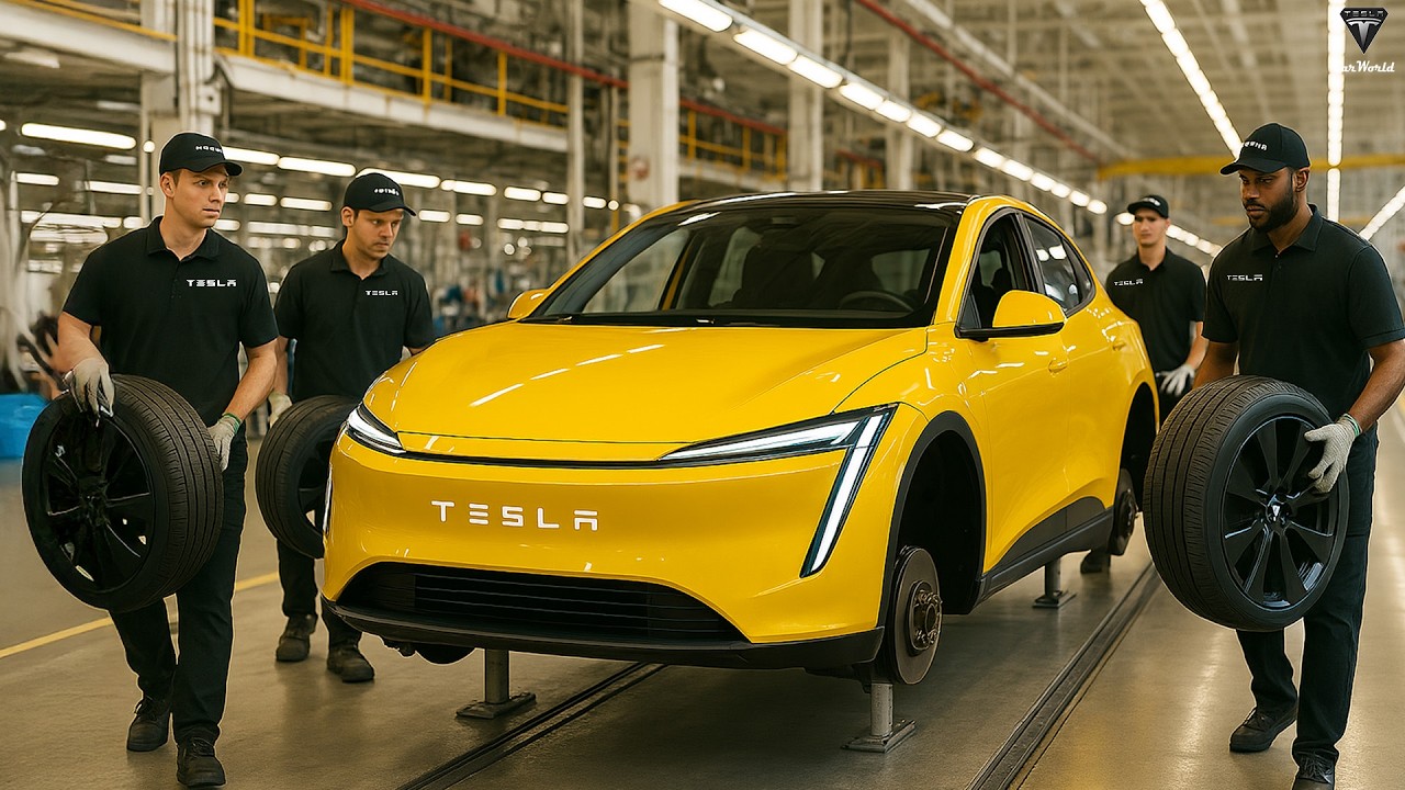 New Tesla Model Q Releases in June! Elon Musk LEAKS All-New Specs That ...