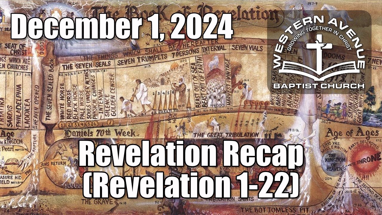 Sunday Service - Dec 1, 2024 (Revelation Recap; Rev. 1-22) - YouTube