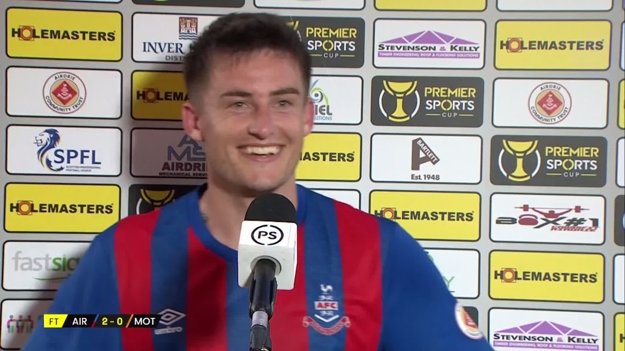 Airdrieonians' Rhys McCabe reflects on his fantastic goal and a derby ...