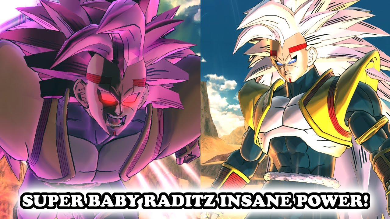 RADITZ RESURRECTED FUSES WITH BABY! Super Baby Raditz w/ New Skills ...