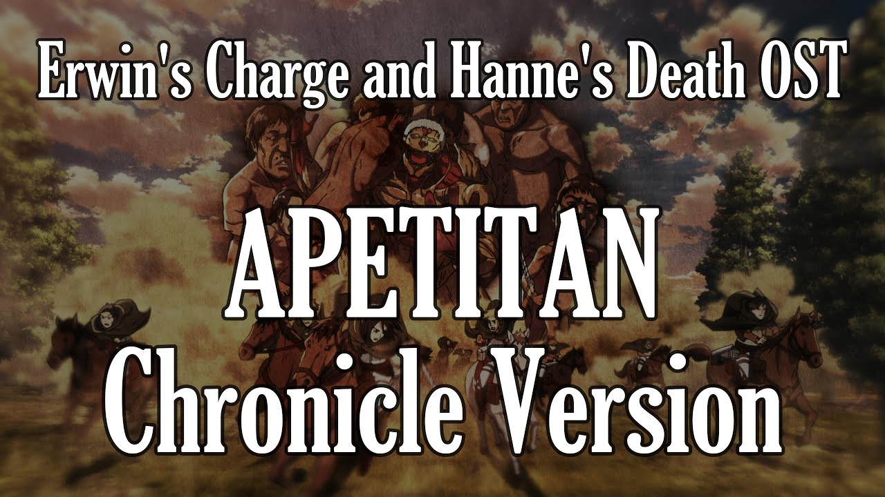 Erwin loses his arm |『APETITAN』CHRONICLE ver. | Attack on Titan OST ...