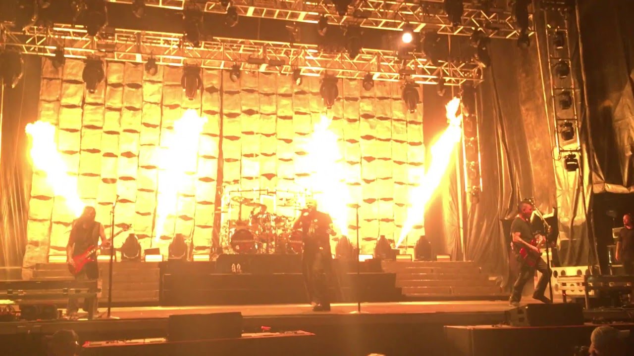 8 - Inside The Fire - Disturbed (Live at Carolina Rebellion - 5/08/16 ...