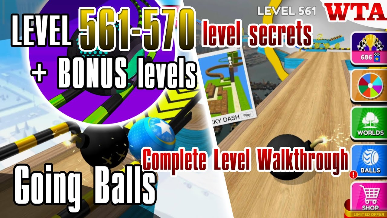 Mastering Going Balls: LEVEL 561-570 + BONUS levels * Complete Level ...