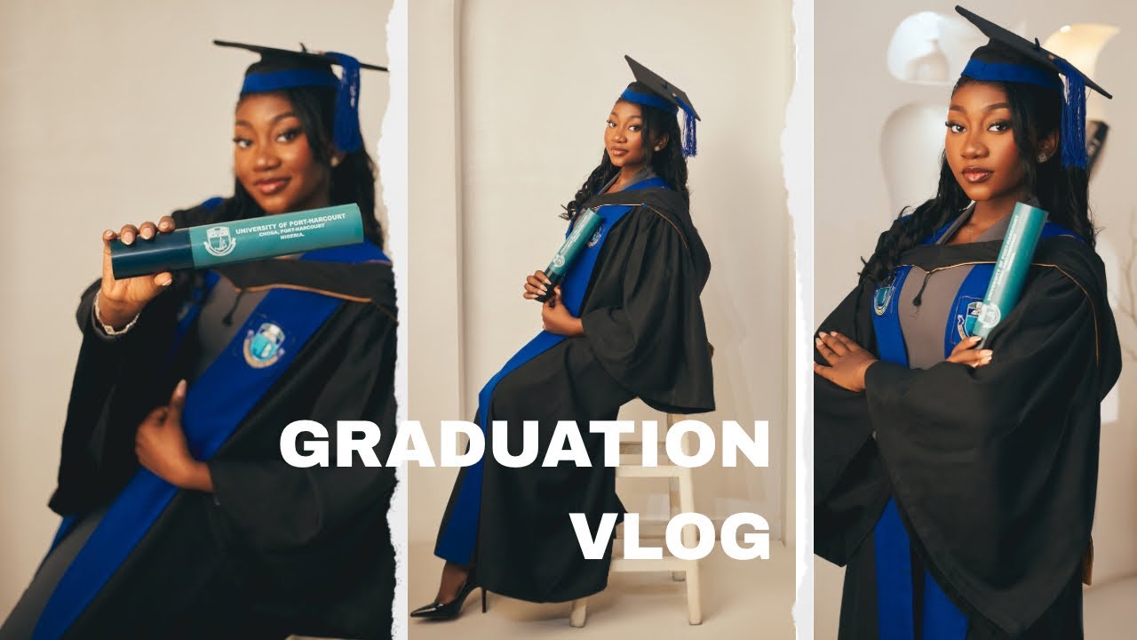 Graduation vlog: Grwm+ Ceremony🎓 - YouTube
