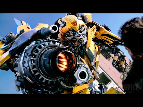 Las 3 mejores escenas de Bumblebee de Transformers 5: The Last Knight (La segunda =🔥) 🌀 4K