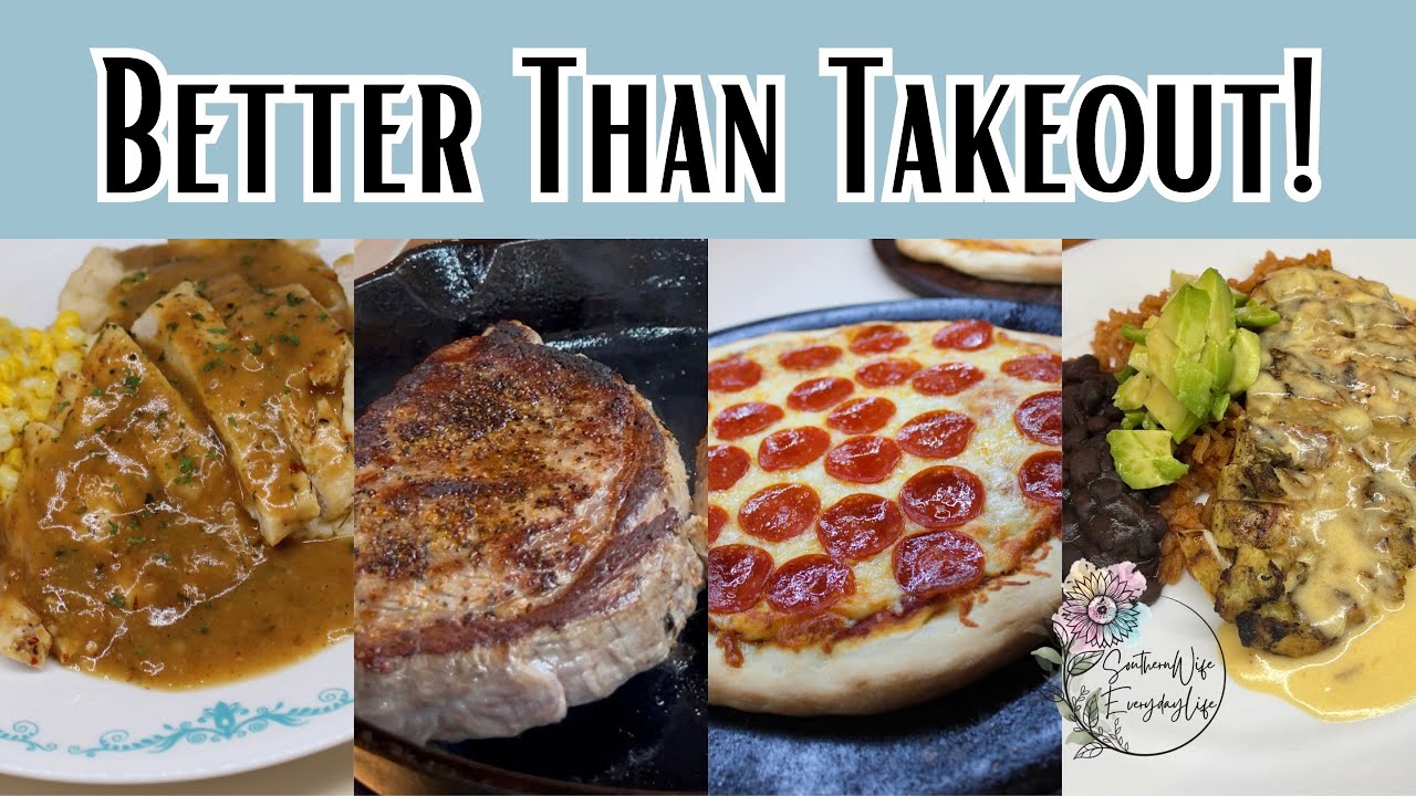 Homemade “Fast Food” || BETTER THAN TAKEOUT || Restaurant Favorites at ...