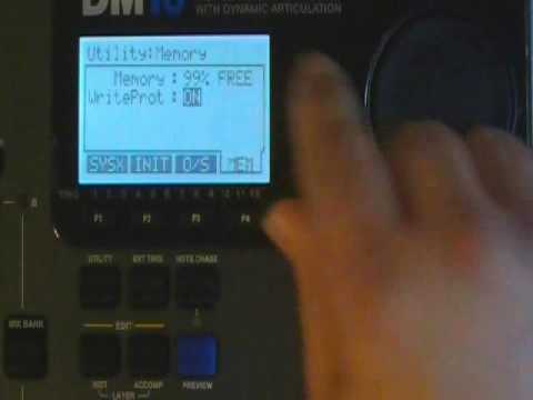 Pintech Alesis DM10 Settings Part 1 - YouTube