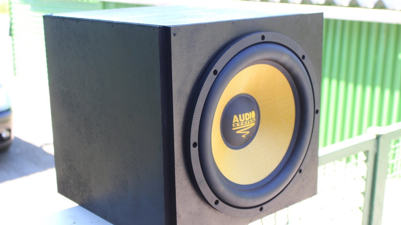 Wunderbar Bassbox Selber Bauen Bilder