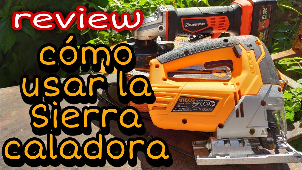 cómo usar la Sierra caladora manual #sierra caladora - YouTube