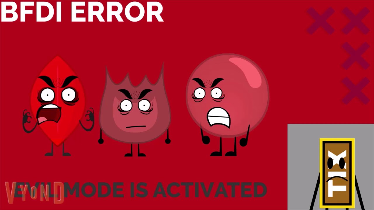 BFDI Error 2 With The Tix Guy (Bad Ending) - YouTube