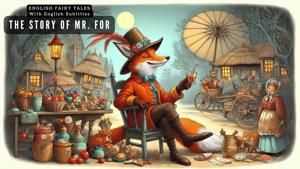 Mr. Fox: Classic Bedtime Story Audio Book with English Subtitles ...