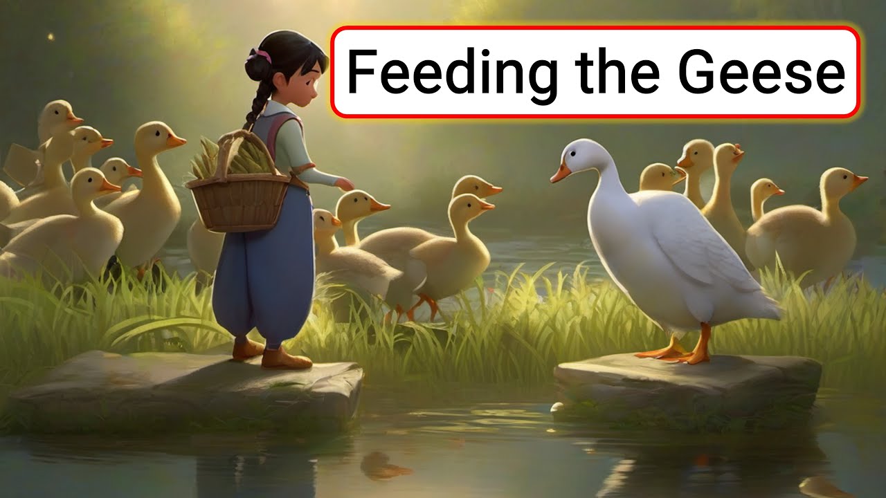 Improve Your English (Feeding the Geese) | English Listening Skills ...