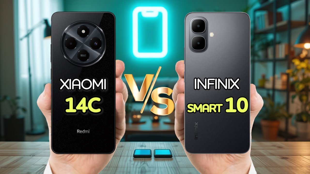 Xiaomi Redmi 14C Vs Infinix Smart 10 - YouTube