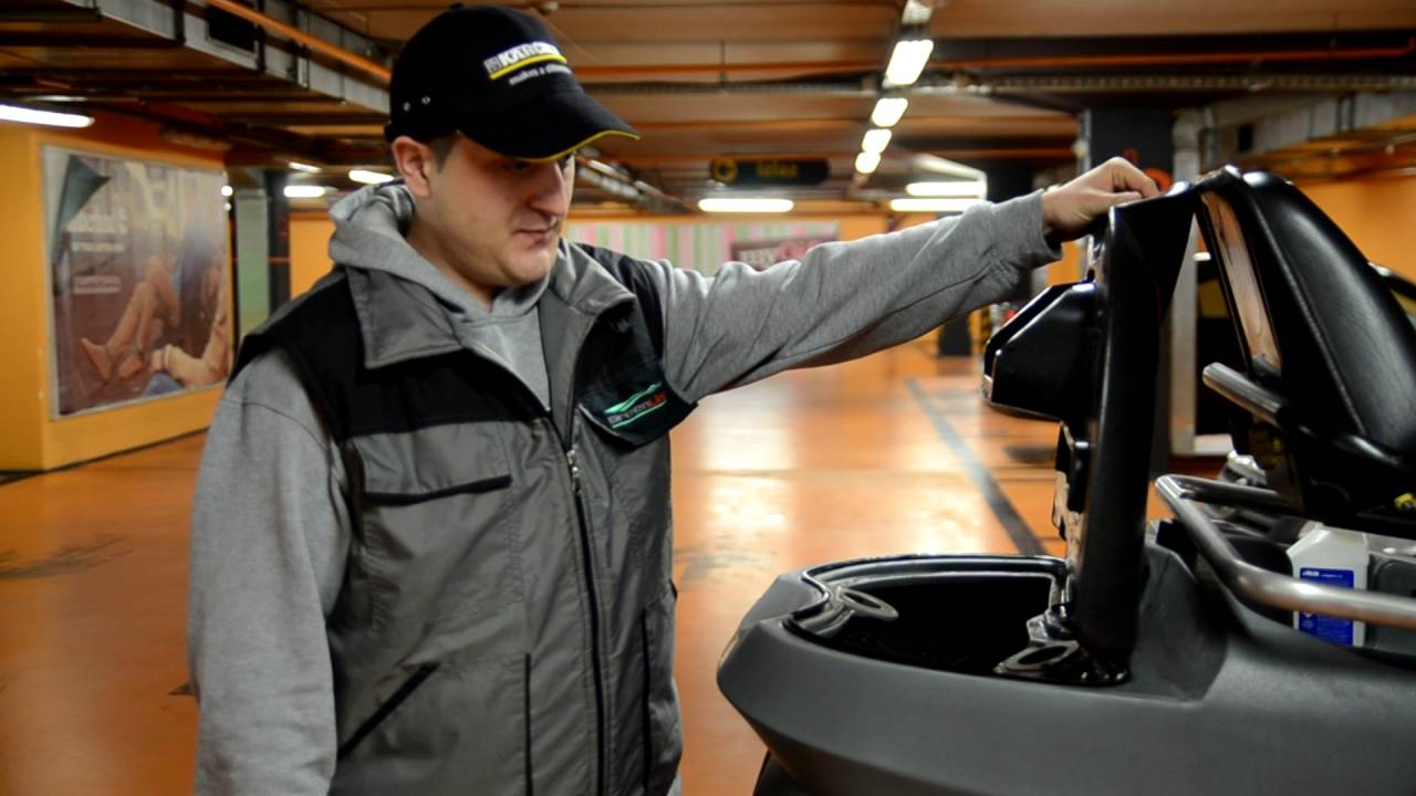 KARCHER B90R - KAMER COMMERCE - YouTube